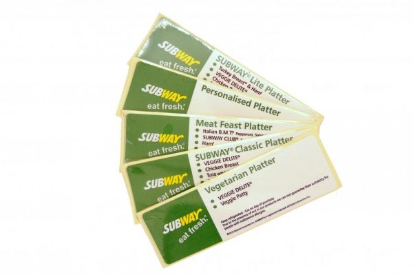 A set of Platter Labels (5x25) | Printway